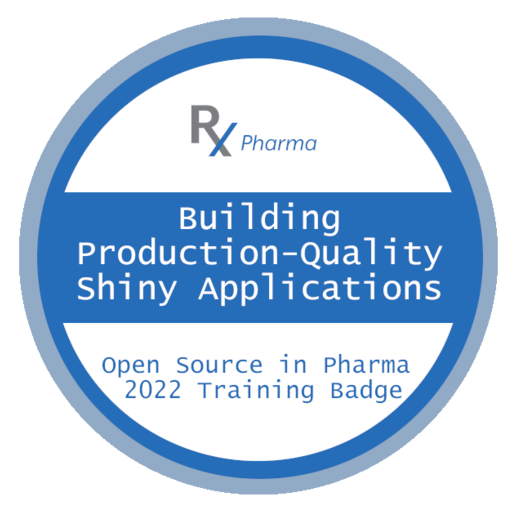 Building Production-Quality Shiny Applications - Credly