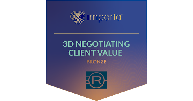 3D Negotiating Client Value - Credly