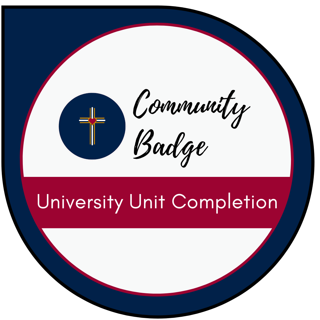 University Unit Completion - Credly