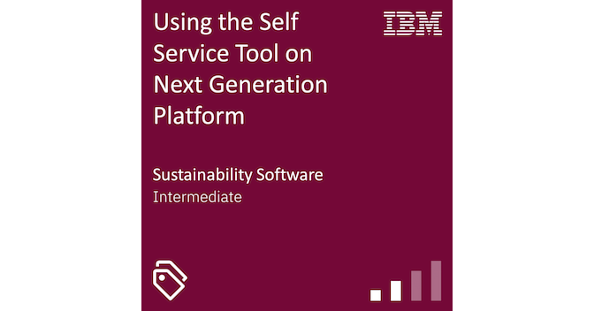Using the Self Service Tool on Next Generation Platform - Credly