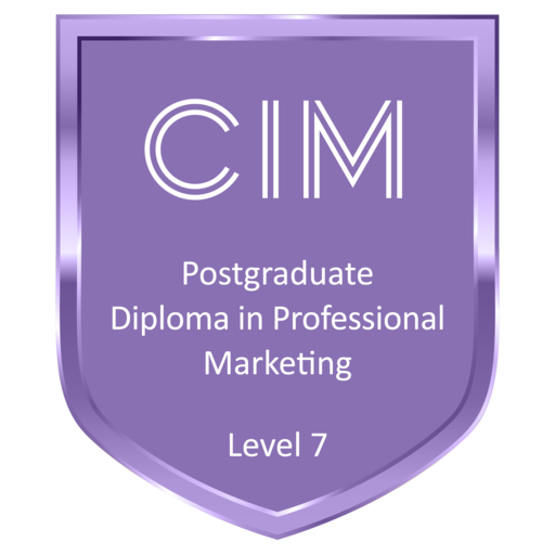 Postgraduate Diploma in Professional Marketing - Credly