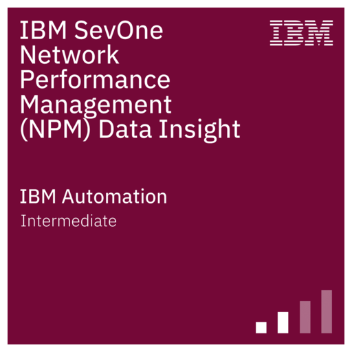 IBM SevOne Network Performance Management (NPM) Data Insight - Credly