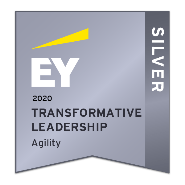 EY Transformative leadership - Agility - Silver (2020) - Credly
