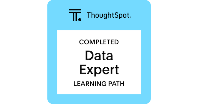 Data Expert - Credly