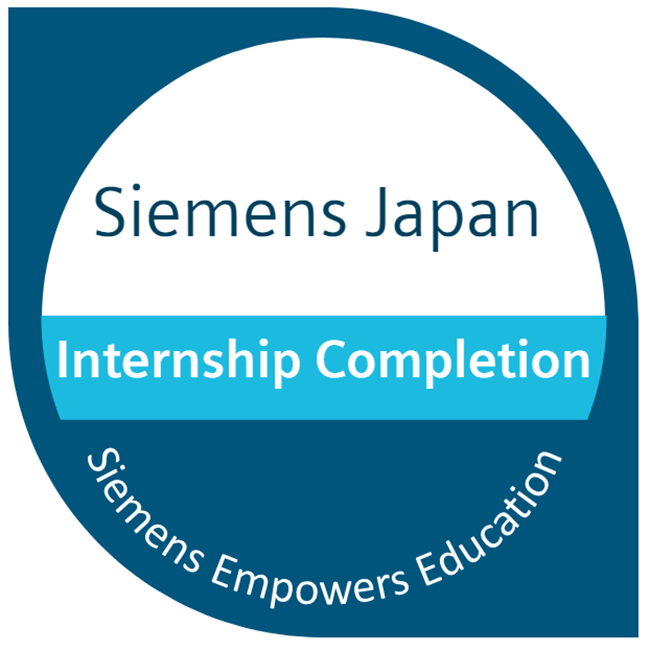 Siemens Japan Internship - Credly