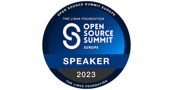 Speaker: Open Source Summit Europe 2023 - Credly