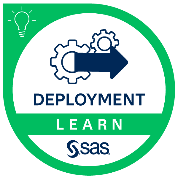 Deploying SAS Event Stream Processing on SAS Viya - Credly Deploying SAS Event Stream Processing on SAS Viya - Credly