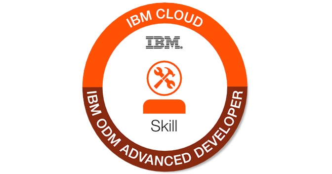 IBM Operational Decision Manager Advanced V8.8 Developer - Credly
