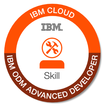 IBM Operational Decision Manager Advanced V8.8 Developer - Credly