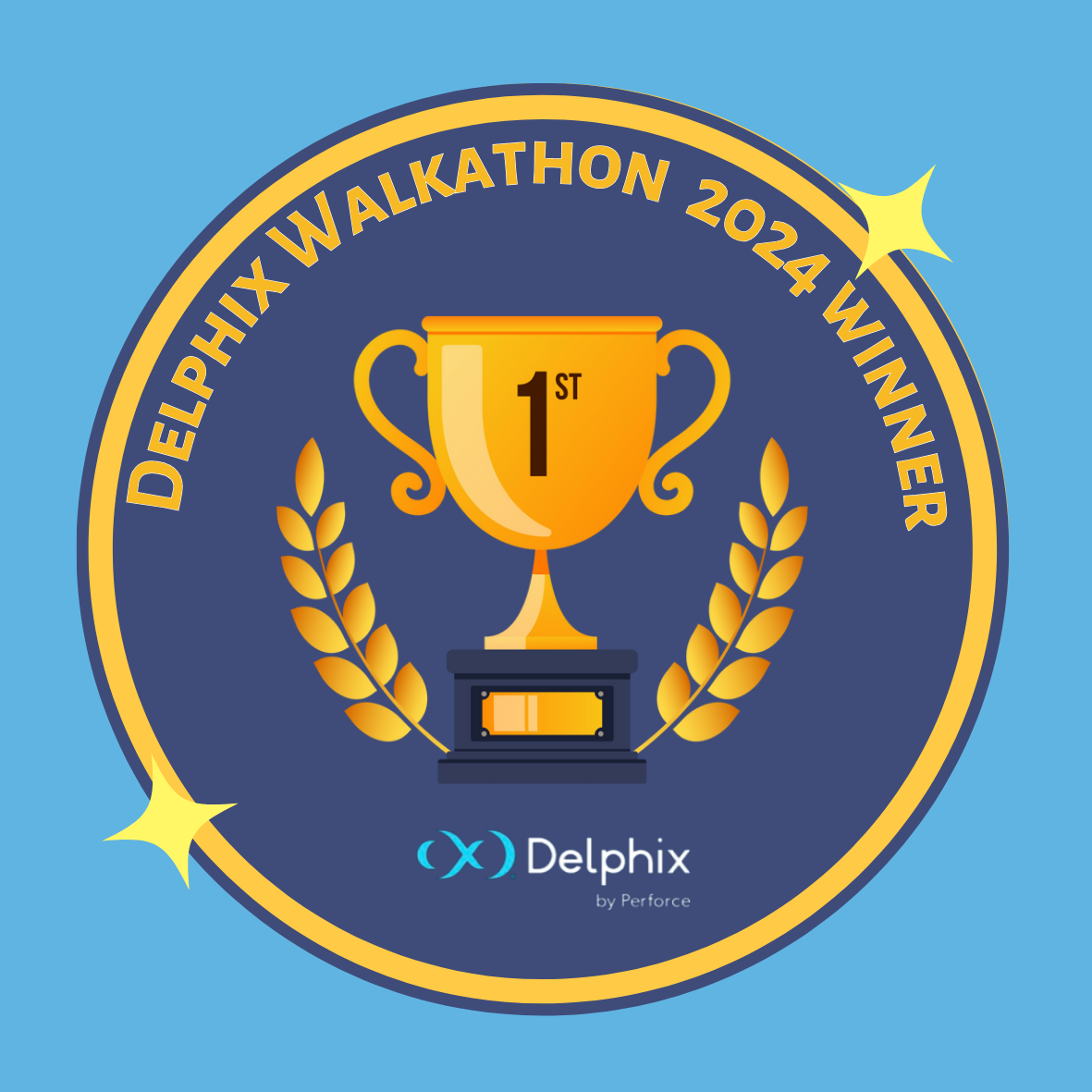 Walkathon Winner Badge - Credly