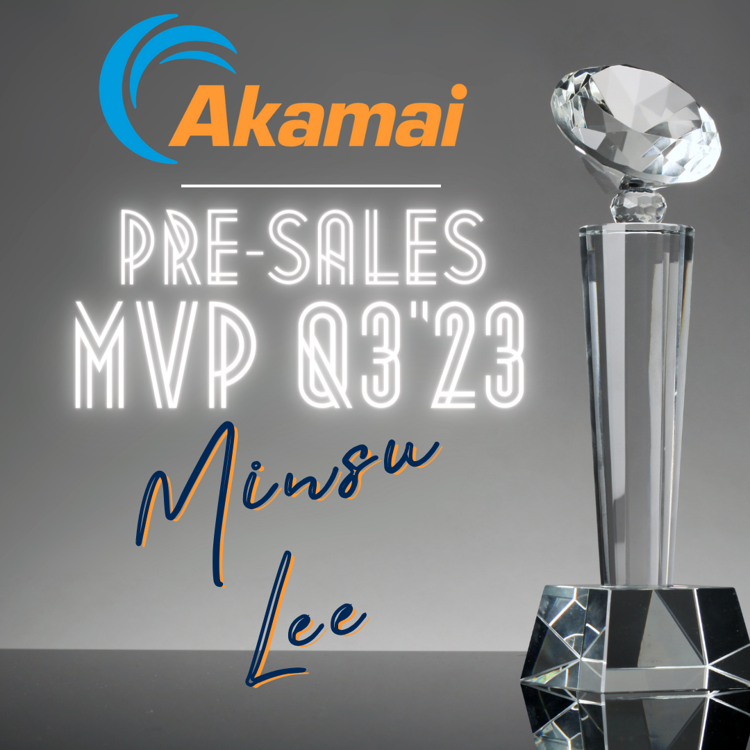 Akamai Pre-Sales MVP - Minsu Lee - Credly