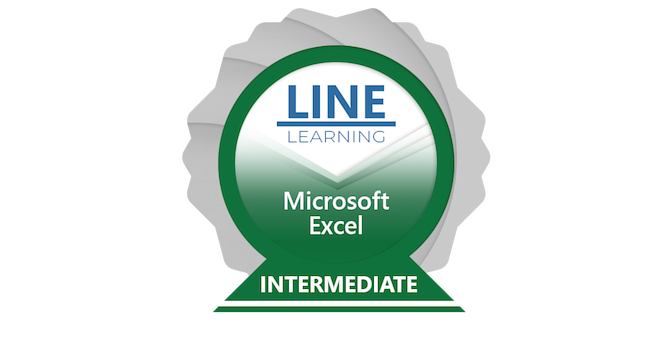 Microsoft Excel (Excel and Excel 2019) Intermediate Program - Credly