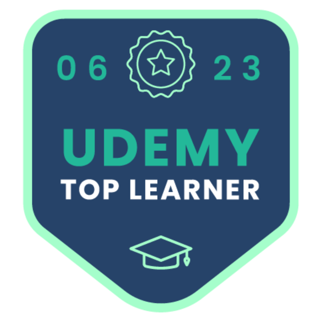 phData Udemy Top Learner: June 2023 - Credly