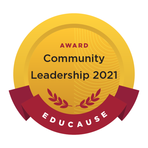 Community Leadership Award 2021 - Credly