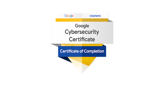 Google Cybersecurity Professional Certificate V2 - Credly