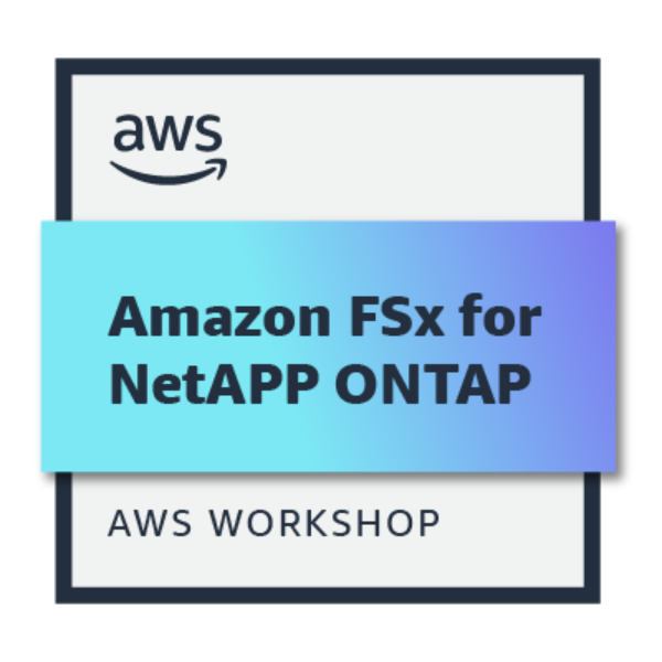 Amazon FSx for NetAPP ONTAP WorkShop - Credly
