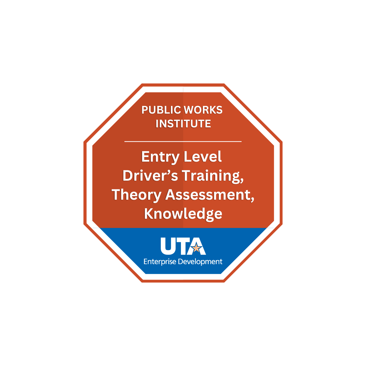 Entry Level Driver’s Training, Theory Assessment, Knowledge - Credly