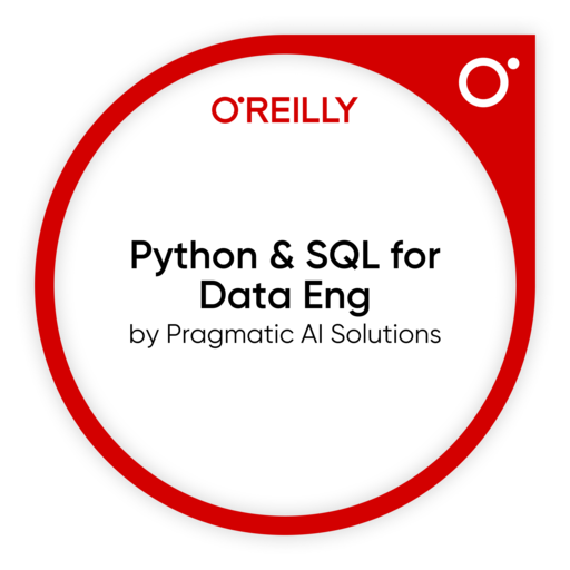 Python & SQL for Data Eng - Credly