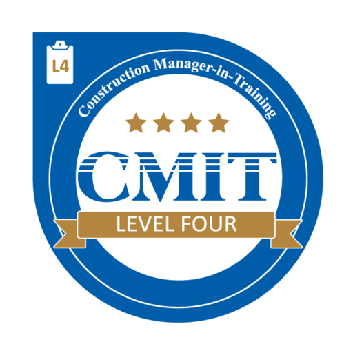 Construction Manager-in-Training Level 4 - Credly