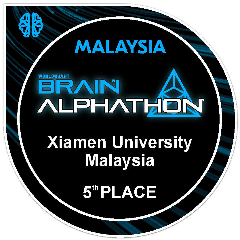 [Malaysia] 2023 WorldQuant BRAIN Alphathon Xiamen University MY 5th ...