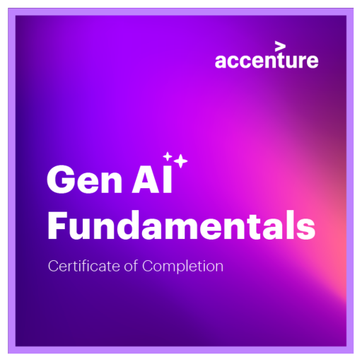 Gen AI Fundamentals - Credly