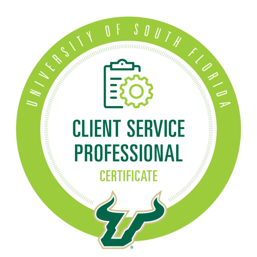 Client Service Professional Certificate - Credly
