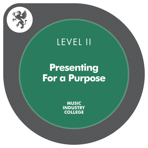 Presenting For A Purpose II - Credly