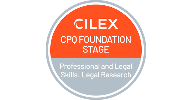 CILEX CPQ Foundation Stage Professional and Legal Skills: Legal ...