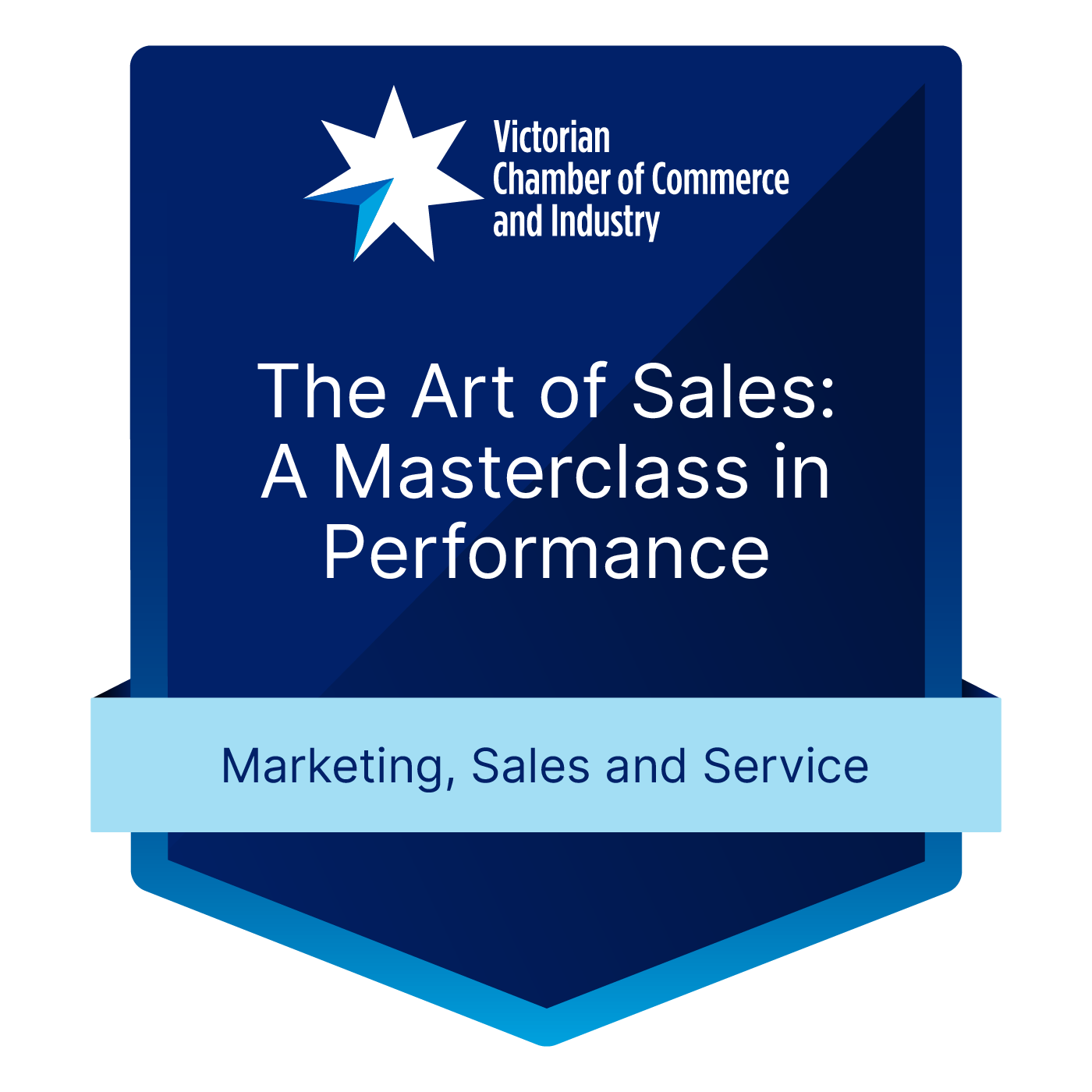 The Art of Sales: A Masterclass in Performance - Credly