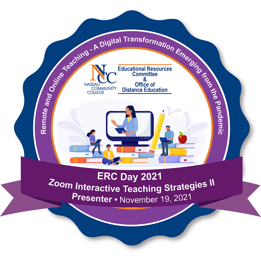 Zoom Interactive Teaching Strategies II - Credly