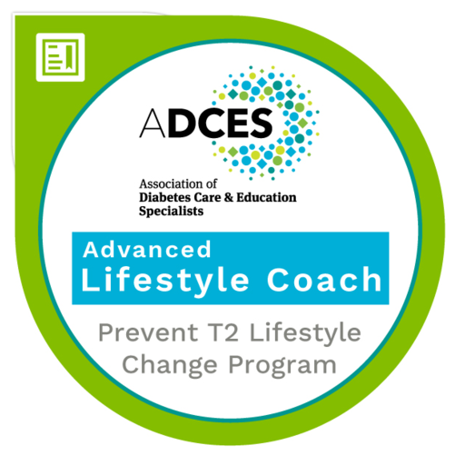 ADCES Advanced Lifestyle Coach - Credly