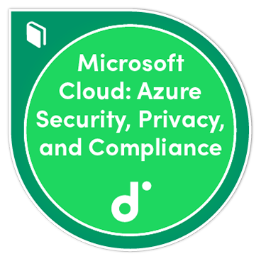 Kursteilnahme: Microsoft Cloud – Azure Security, Privacy, and ...