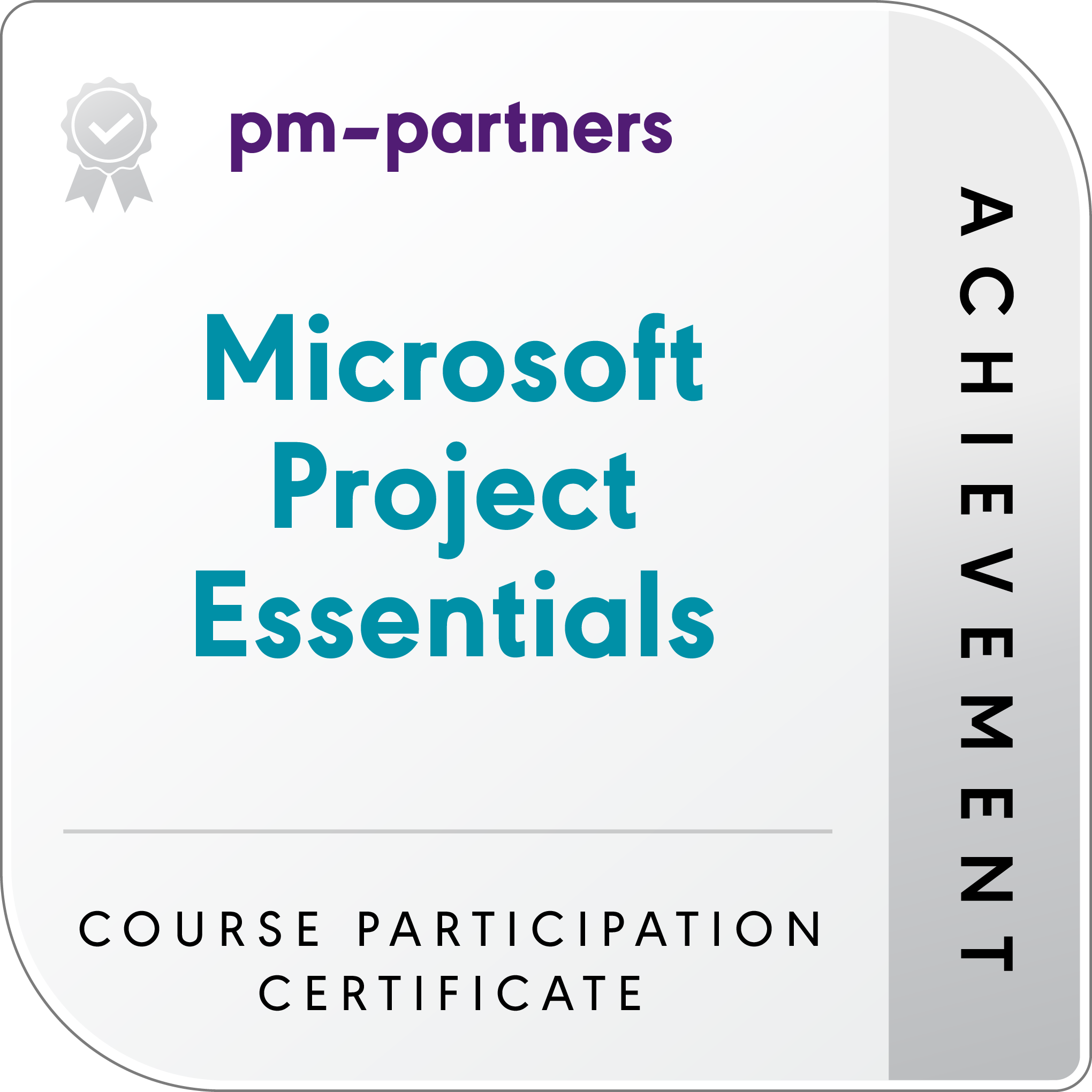 Microsoft Project Essentials Credly