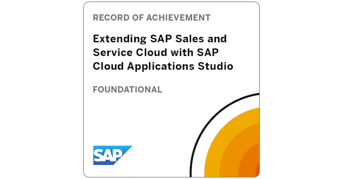 Extending SAP Sales and Service Cloud with SAP Cloud Applications ...