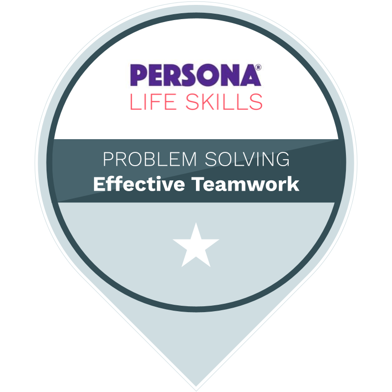 Persona Life Skills: Life Skill 16 – Effective Teamwork: Start Level - Credly