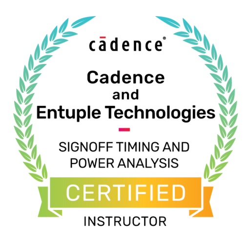 Cadence and Entuple: Signoff Timing and Power Analysis - Instructor ...