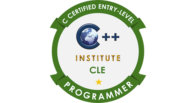 [CLE-10-01] CLE – C Certified Entry-Level Programmer - Credly