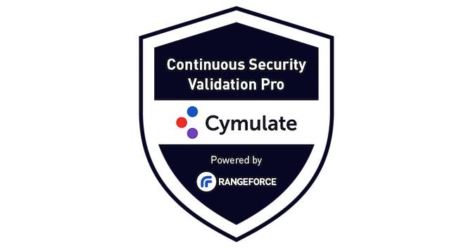 Cymulate RangeForce - Credly