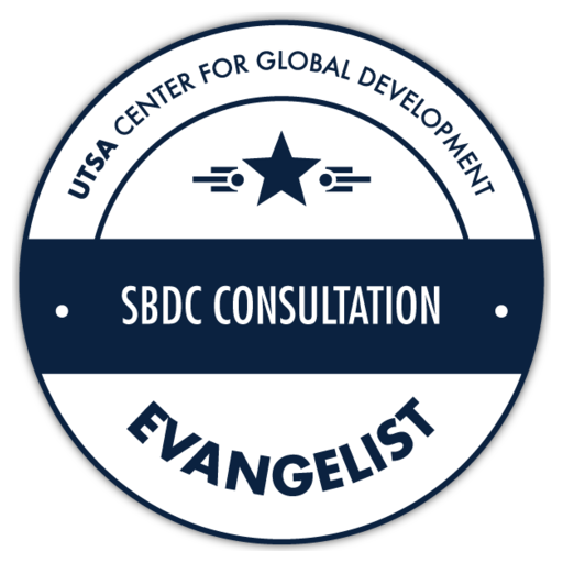 UTSA Center for Global Development: SBDC Consultation - Credly