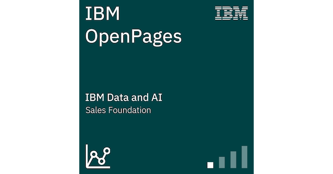 IBM OpenPages Sales Foundation - Credly