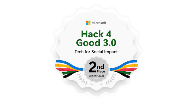 Hack 4 Good 3.0 - 2nd Place Winner - Credly