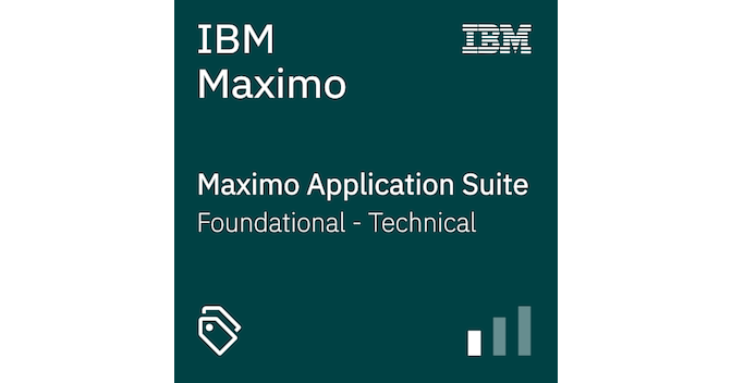 Maximo Application Suite Foundation - Credly