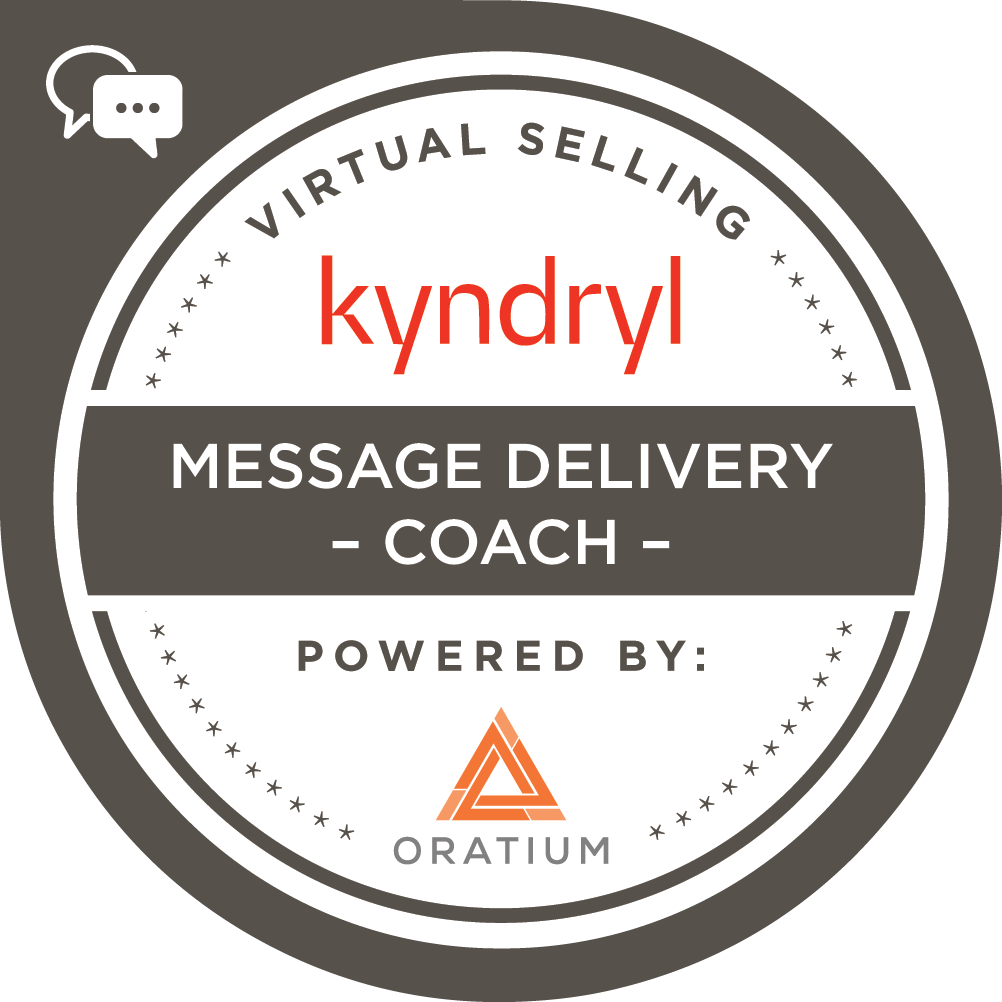 Virtual Selling Message Delivery Coach - Credly