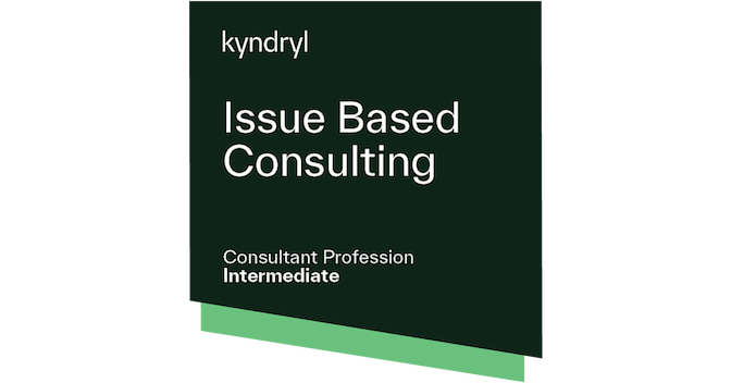Issue Based Consulting - Credly