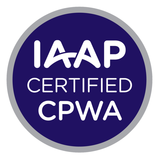 IAAP Certified Professional in Web Accessibility (CPWA) - Credly