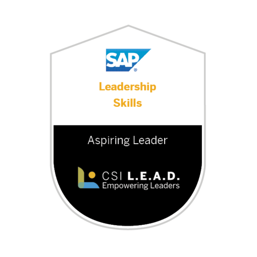 Leadership Skills - Aspiring Leader - Credly