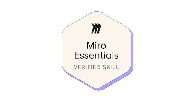 Miro essentials - Credly