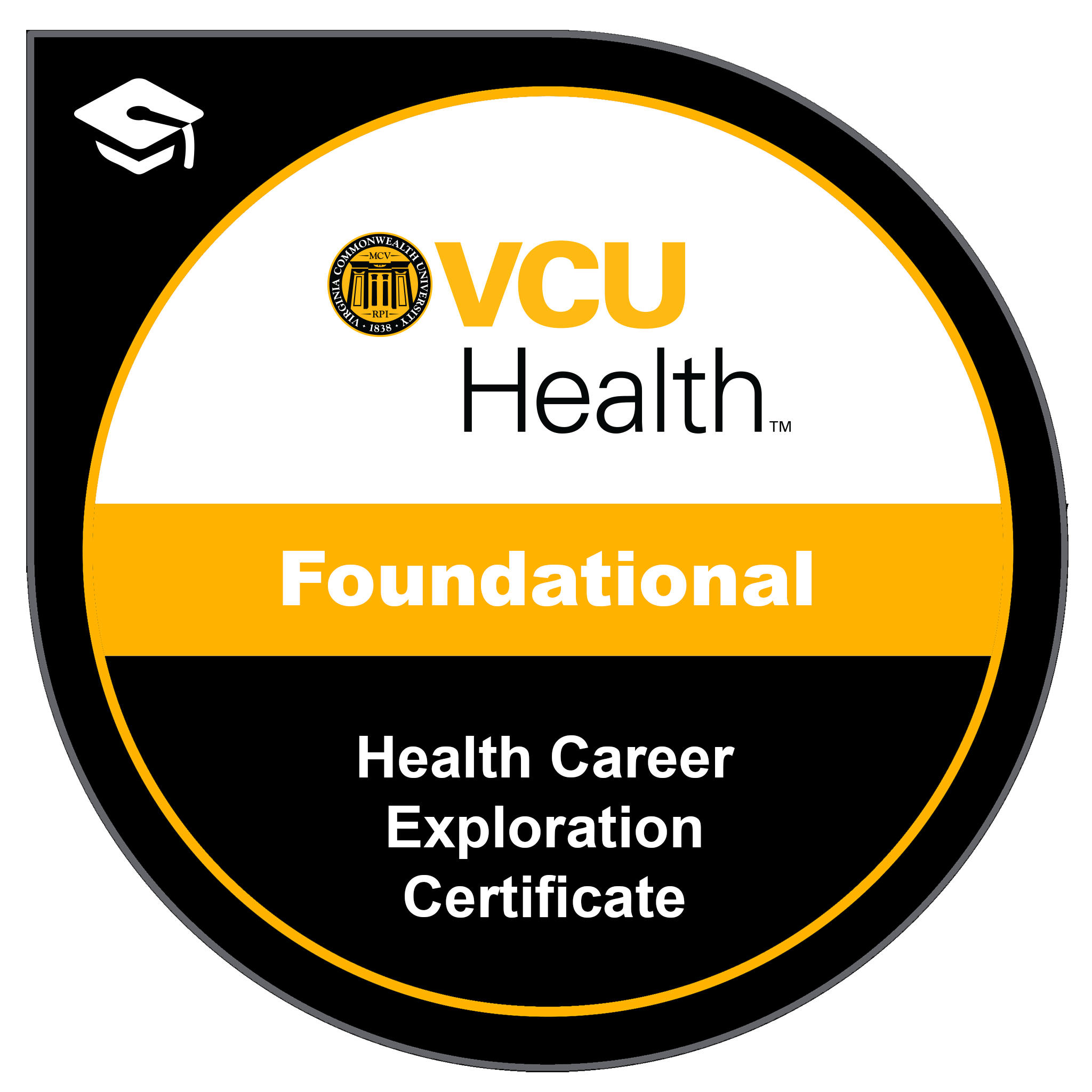 Health Career Exploration Certificate Credly