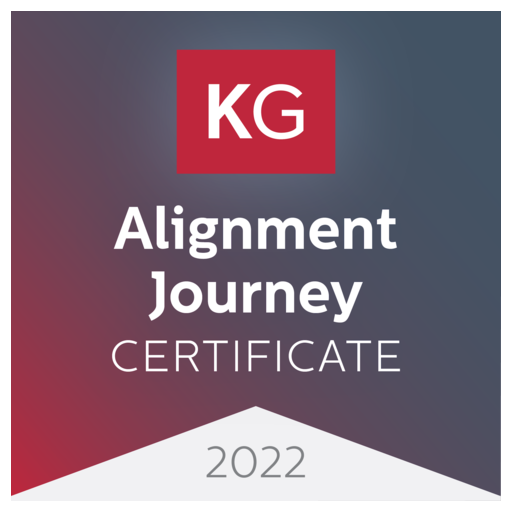 KG Alignment Journey Certificate - Credly
