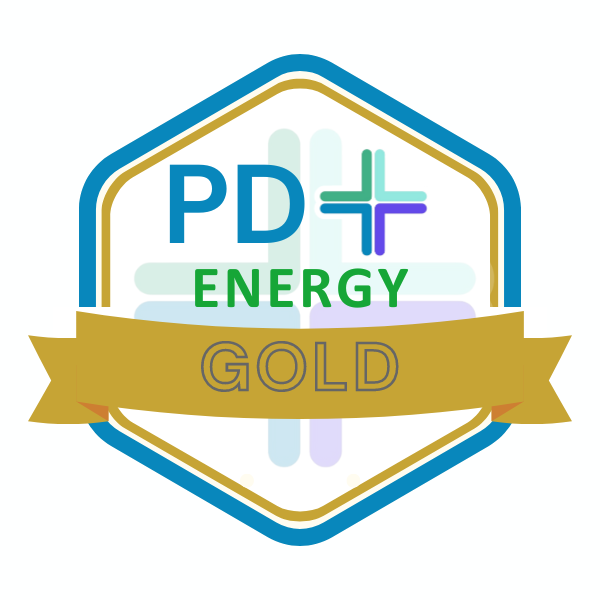 PD+ Energy Gold - Credly